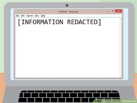 4 Ways To Redact A Document WikiHow