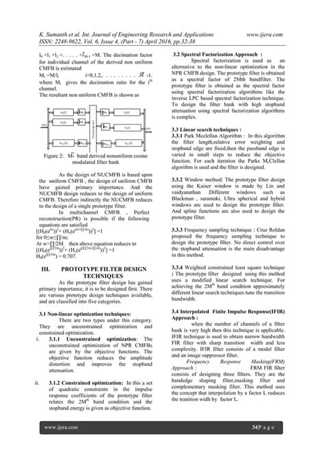 design of non uniform cosine modulated filter banks using windows pdf