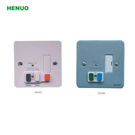 One Gang Switched Ac 13a Rcd Protected Socket 13a Rcd Socket And Rcd Socket