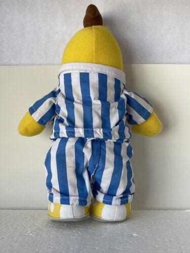 Vintage Tomy Bananas In Pajamas 8 Plush B2 1995 Rare Bananas In