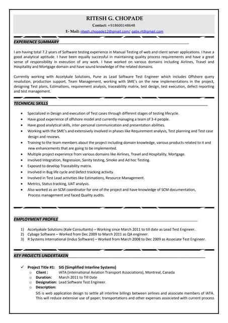 Ritesh G Chopade Pdf