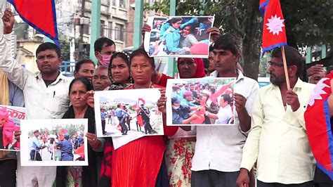 माइतीघरमा मिटरब्याज पीडितको धर्ना
