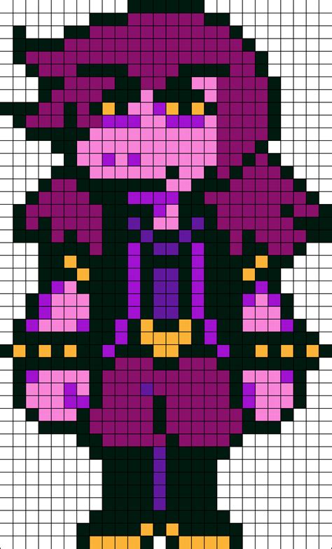 Deltarune Perler Beads