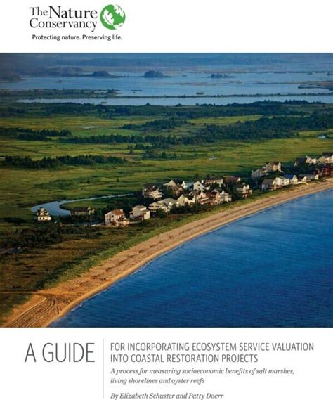 A Guide For Incorporating Ecosystem Service Valuation Into Coastal