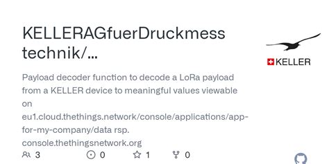 Github Kelleragfuerdruckmesstechnik