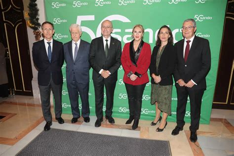 Sando presenta el libro del 50 Aniversario en Málaga