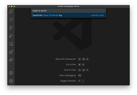 New Command Open Angular Server Log Issue Angular Vscode Ng Language Service GitHub