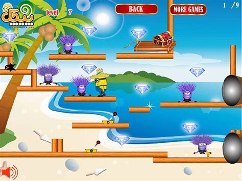 بازی مینیون در جزیره