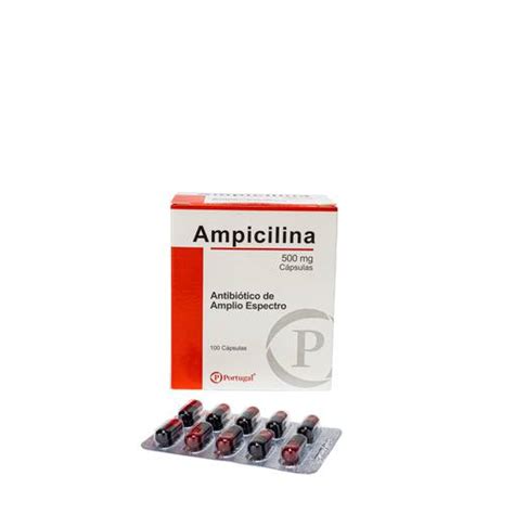 Ampicilina 500 Mg Cápsulas