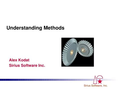 Ppt Understanding Methods Powerpoint Presentation Free Download Id2714807