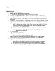 Understanding The Terms And Scope Of An Audit Engagement Course Hero