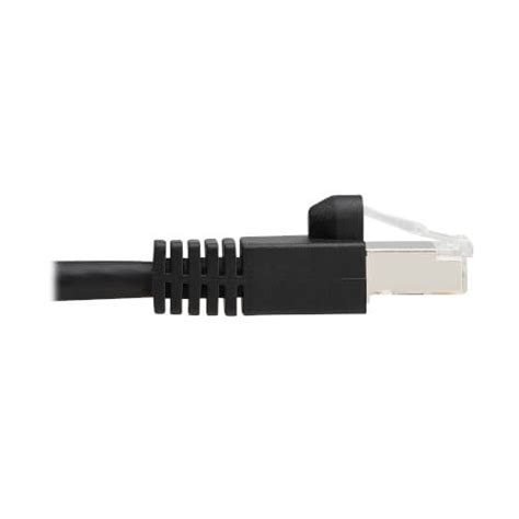 Cat Shielded Ethernet SSTP Patch Cable G Black Ft Eaton