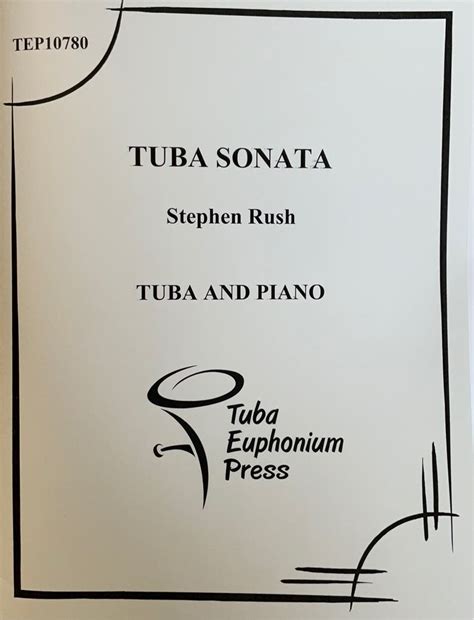Rush Stephen Tuba Sonata And
