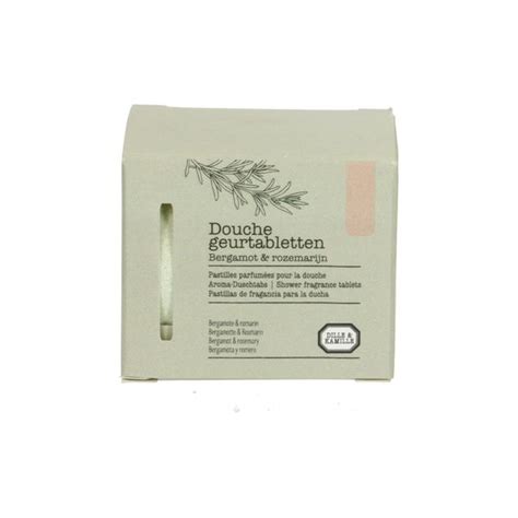 Box Of 3 Bergamot And Rosemary Shower Steamer Tabs Bath And Shower