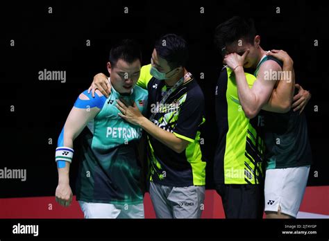 Tokyo Japan 28th Aug 2022 Aaron Chia Soh Wooi Yik MAS Badminton