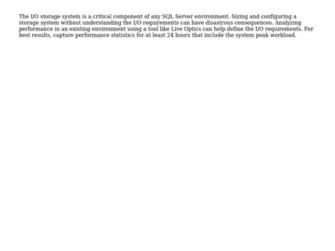 Sql Server Design Considerations Dell Unity Xt Microsoft Sql Server
