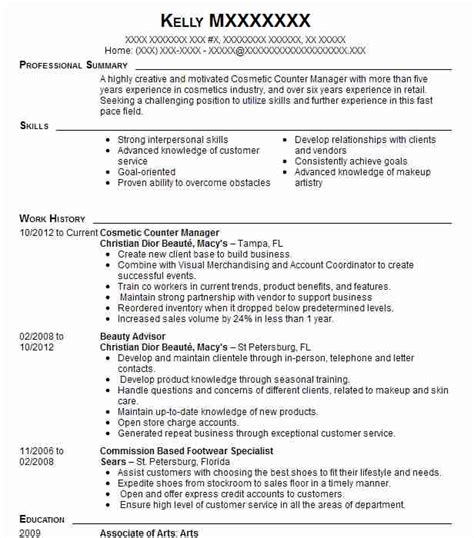 Makeup Counter Job Description Saubhaya Makeup