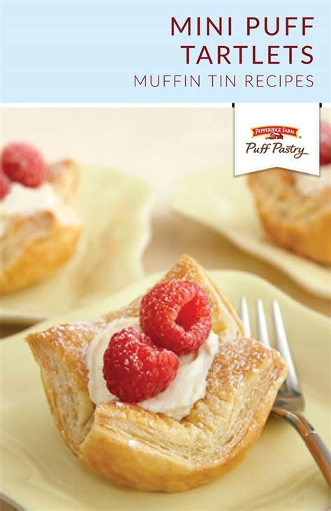 Mini Puff Tartlets Puff Pastry Recipe Puff Pastry Desserts