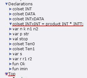 Declarations CPN Tools