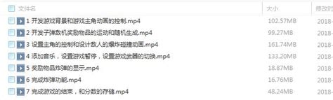 unity案例飞机大战游戏开发视频教程下载 it营