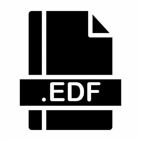 Edf File File Extension File Format File Type Icon Download On Iconfinder