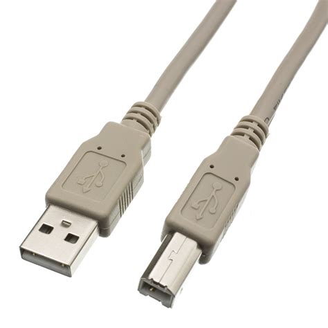 1ft USB 2 0 Printer Cable Type A To B
