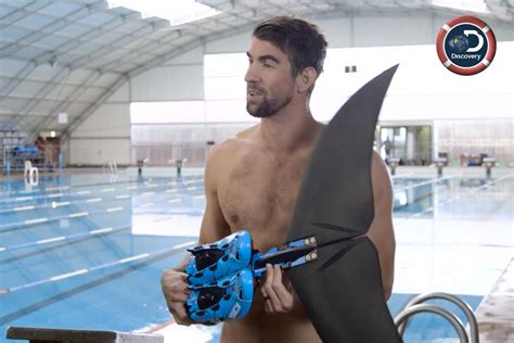 Shark Week Watch Michael Phelps Prepare To Race A Great White Shark
