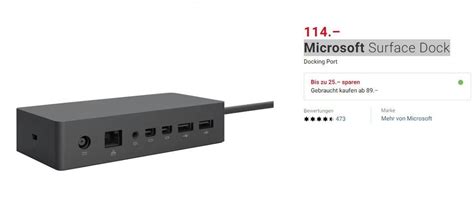Microsoft Surface Dock Kaufen Auf Ricardo