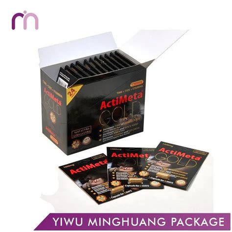 Sex Enhancer Pill Packaging Blister Card With Display Box Buy Custom