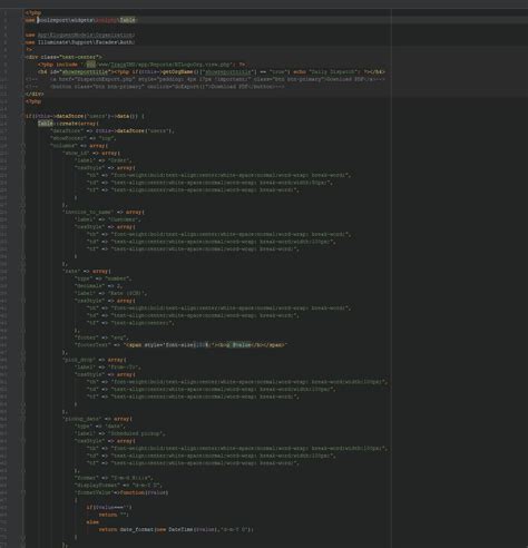 export to pdf koolreport