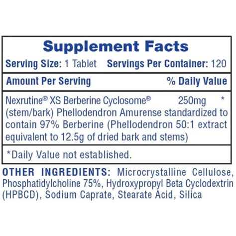 Hi Tech Berberine 120 Tablets