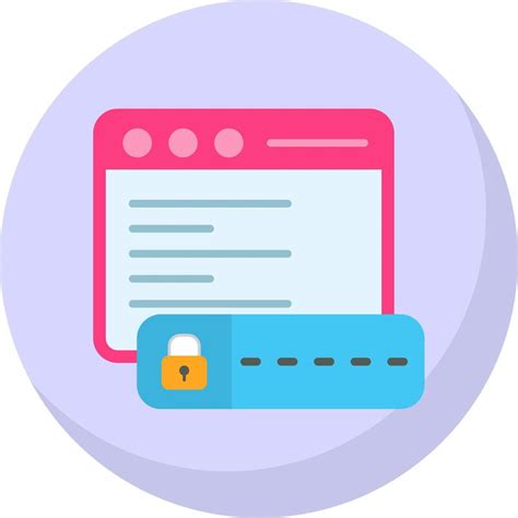 Password Flat Bubble Icon 44222957 Vector Art At Vecteezy