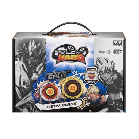 Auldey Toupie Infinity Nado serie crack - Fiery Blade pas cher - Auchan.fr