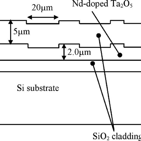 Schematic Diagram Of The Final Rib Waveguide Structures Download