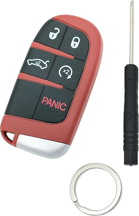 Key Fob Shell Smart Key Cover Case Fit For 2016 2017 2018 2019 2020 Dodge Charger