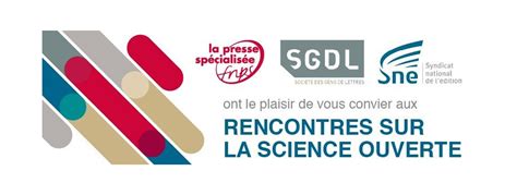 Rencontres sur la Science ouverte Quels modèles économiques pour