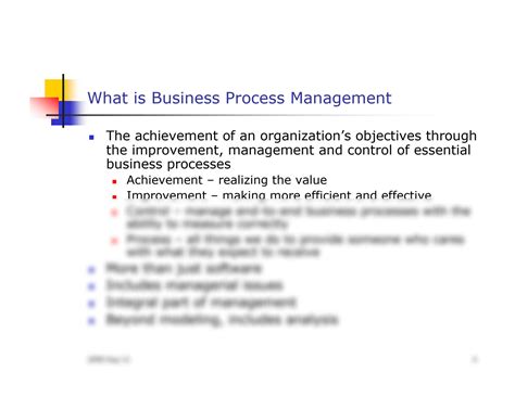 Solution Applying A Business Process Management Implementation