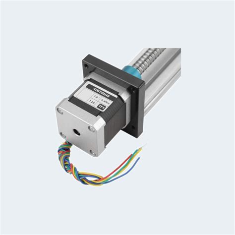 Linear Guide Axis Cm Actuator With Stepper Motor