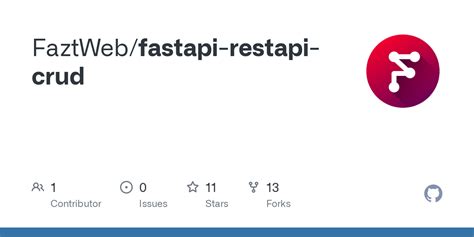 Github Faztwebfastapi Restapi Crud