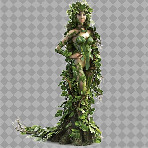 Gorgeous Barkcovered Nymph Psd High Quality Free Psd Templates For