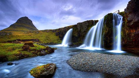 Beautiful Waterfall Wallpapers 4k Hd Backgrounds On Wallpaperbat