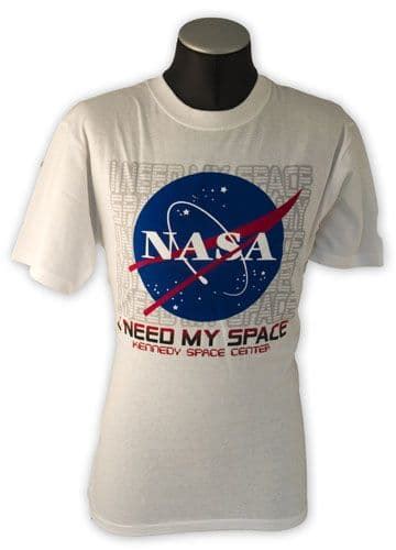 Nasa I Need My Space T Shirt Adult Large L