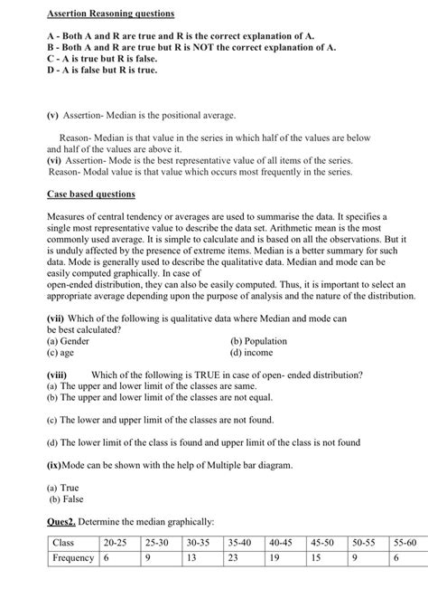 Assertion Reasoning Questions A Both A Studyx