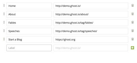 ghost introduces simpler custom navigation cms critic
