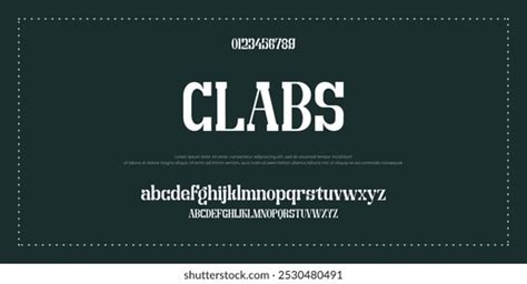 Elegant Font Uppercase Lowercase Number Wedding Stock Vector Royalty Free 2530480491