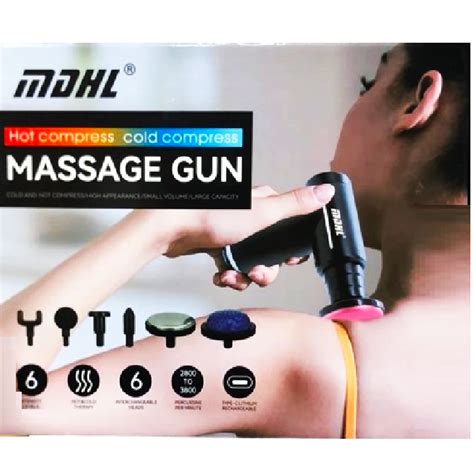Handheld Hot Cold Massage Therapy Massage Gun Santa Ecommerce