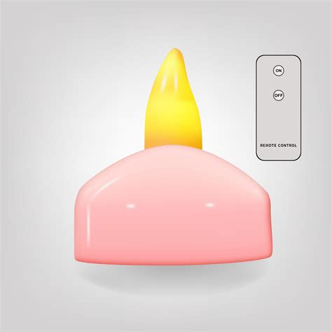 Modern Led Light Bulb With Remote Control Concept Of A Smart Home And Managing Light With