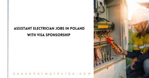 Assistant Electrician Jobs In Poland With Visa Sponsorship