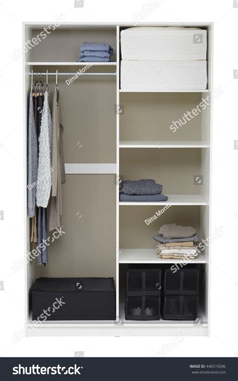 Wardrobe Isolated On White Background Include Stock Photo Shutterstock