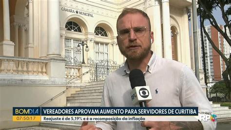 Câmara De Curitiba Aprova Aumento De 519 No Salário Dos Servidores E